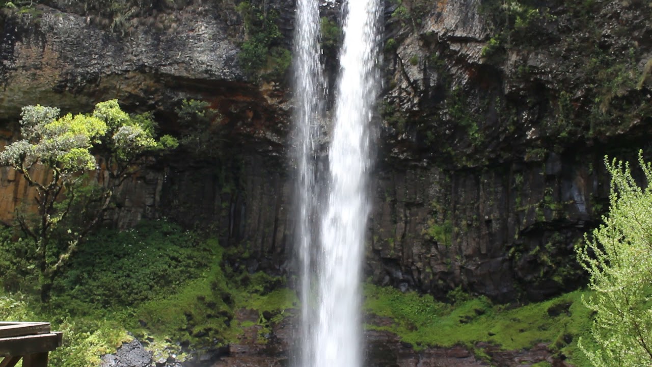 BEAUTIFUL WATERFALL IN KENYA. CHANIA WATERFALL IN ABERDARES KENYA - YouTube