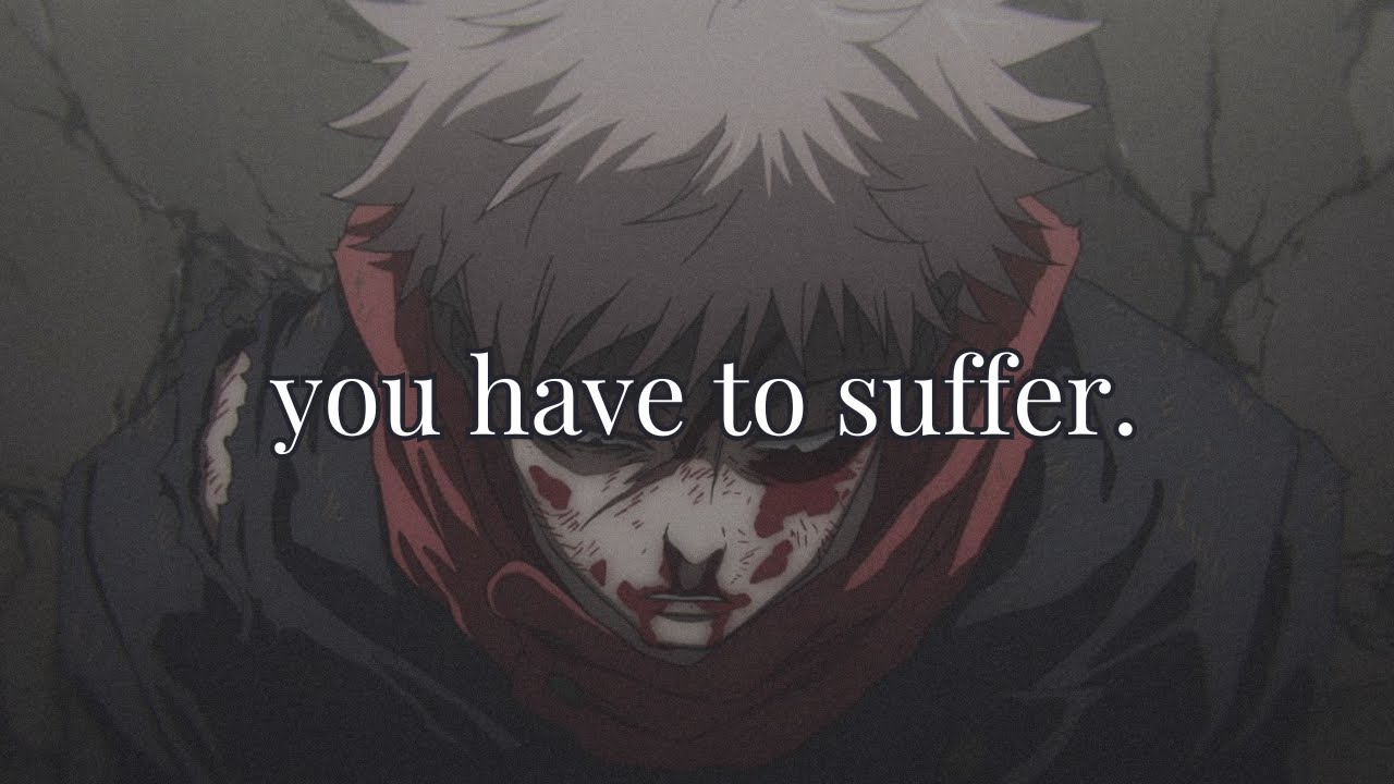 You must suffer. - YouTube