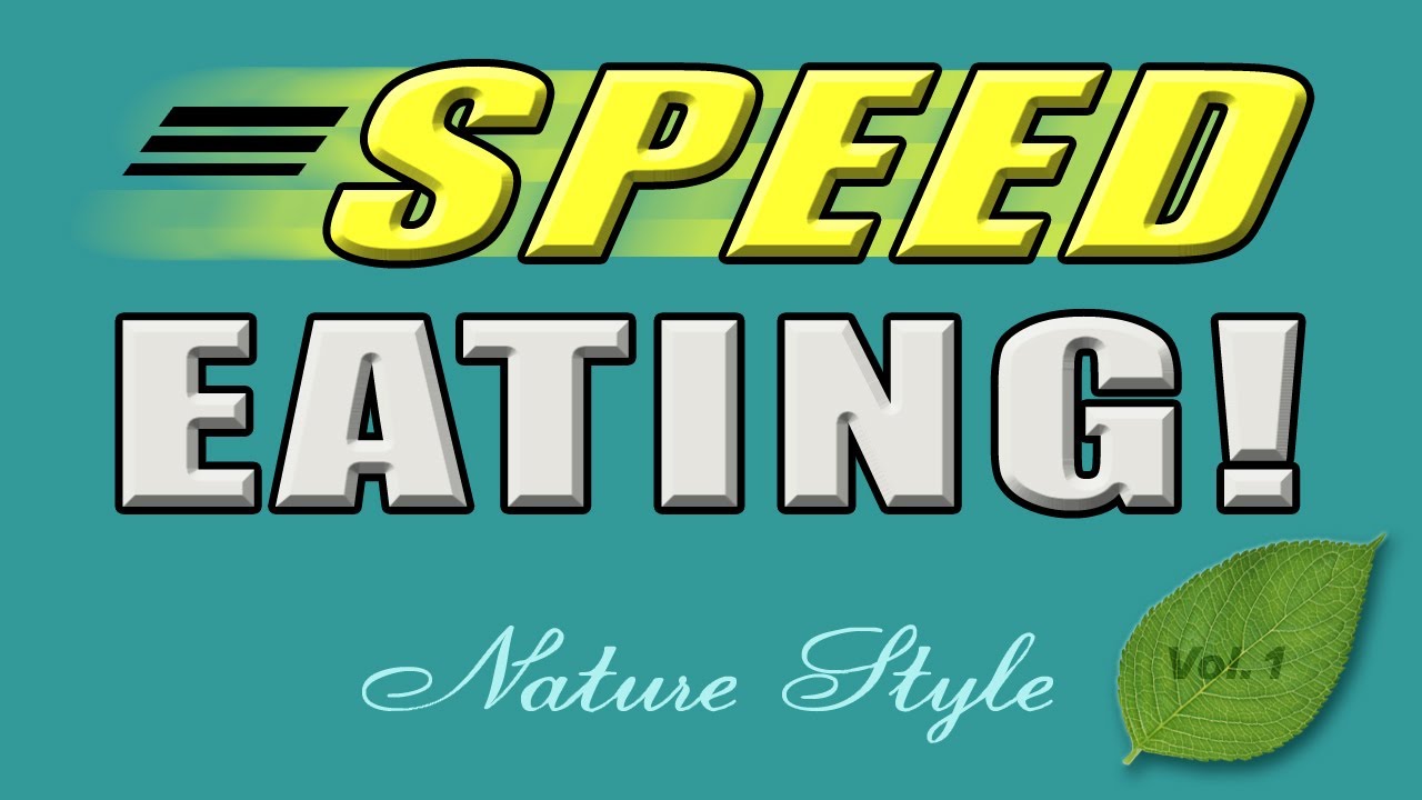 Speed Eating - YouTube
