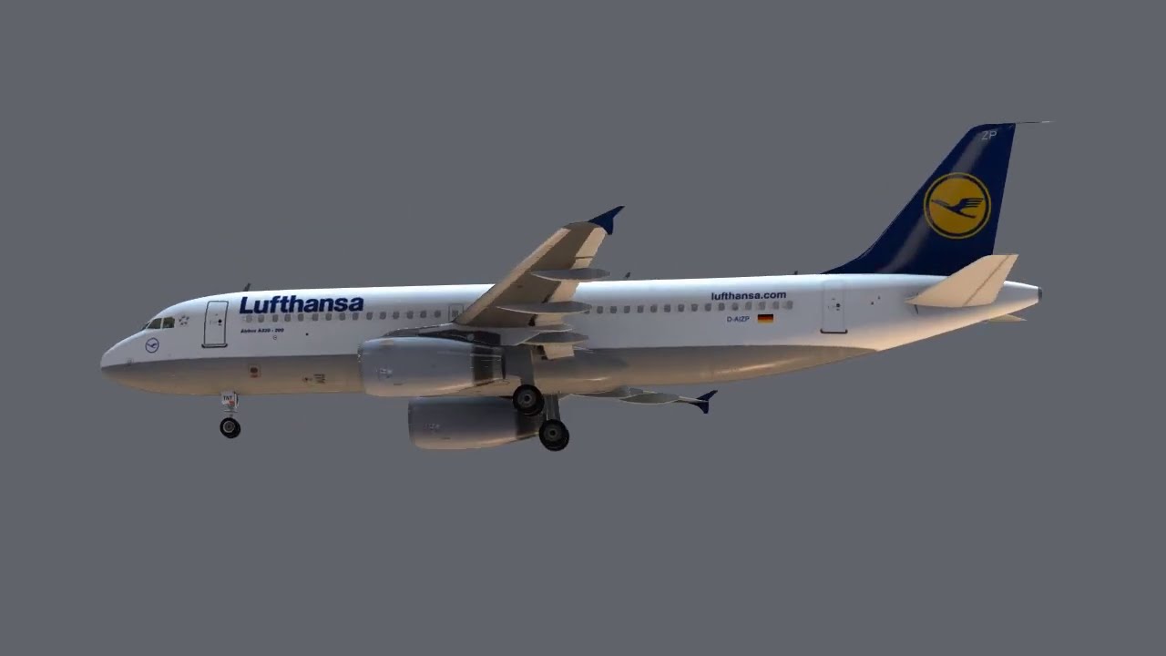 A320 3D MODEL ELEMENT 3D JETSTRIKE - YouTube