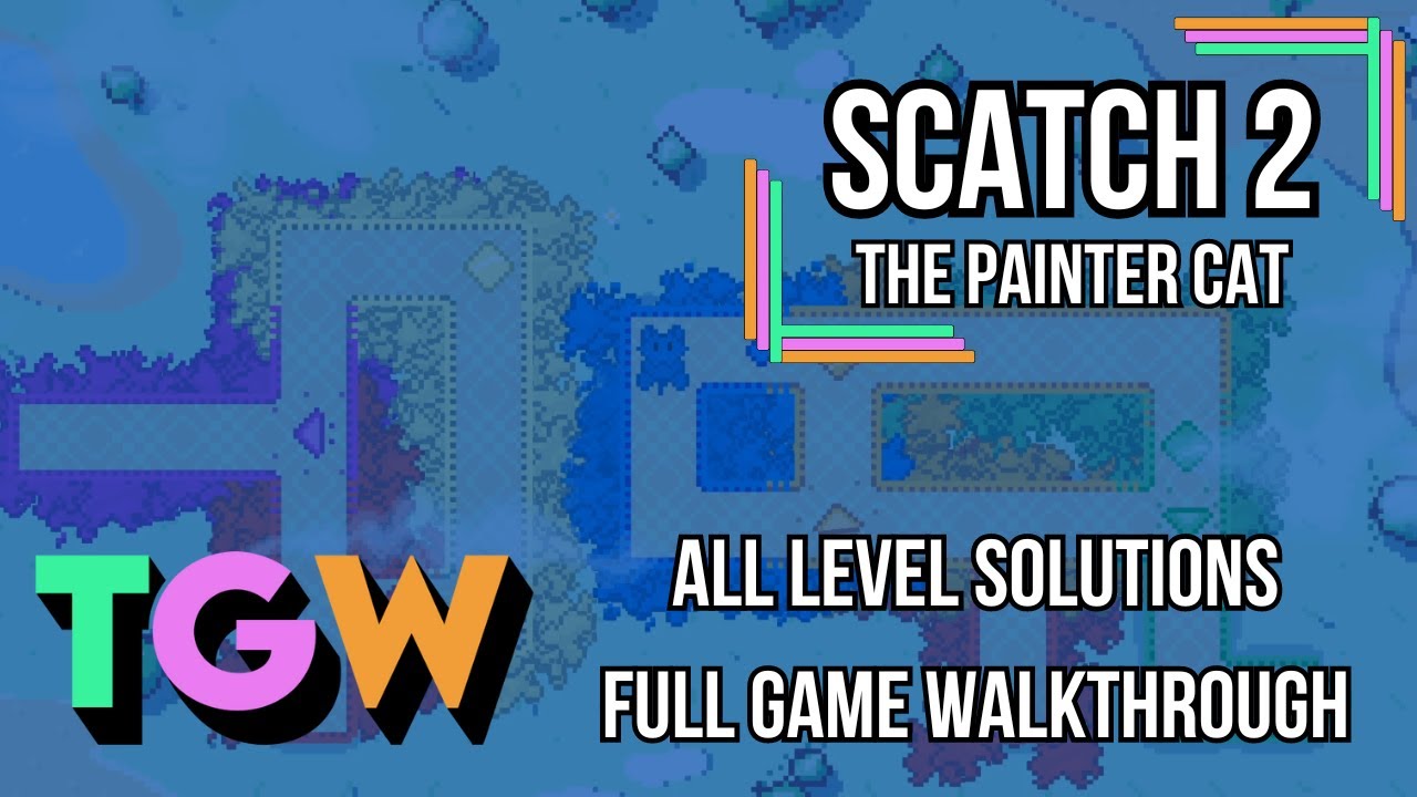 sCATch 2: The Painter Cat - 100% Full Game Walkthrough / All Level ...