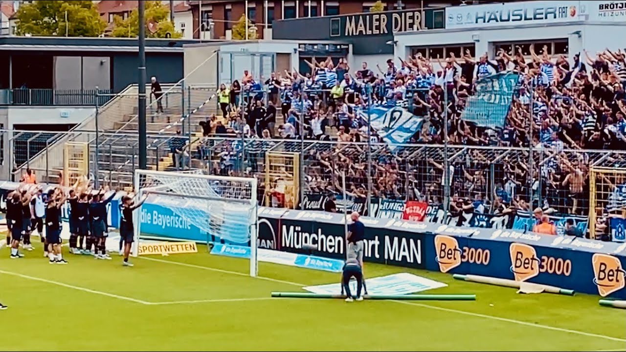 Auswärts in Giesing (TSV 1860 München - MSV Duisburg 4:1) - YouTube
