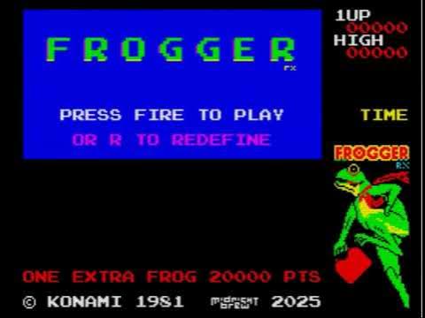 Frogger RX - collision detection and game over sequence - YouTube