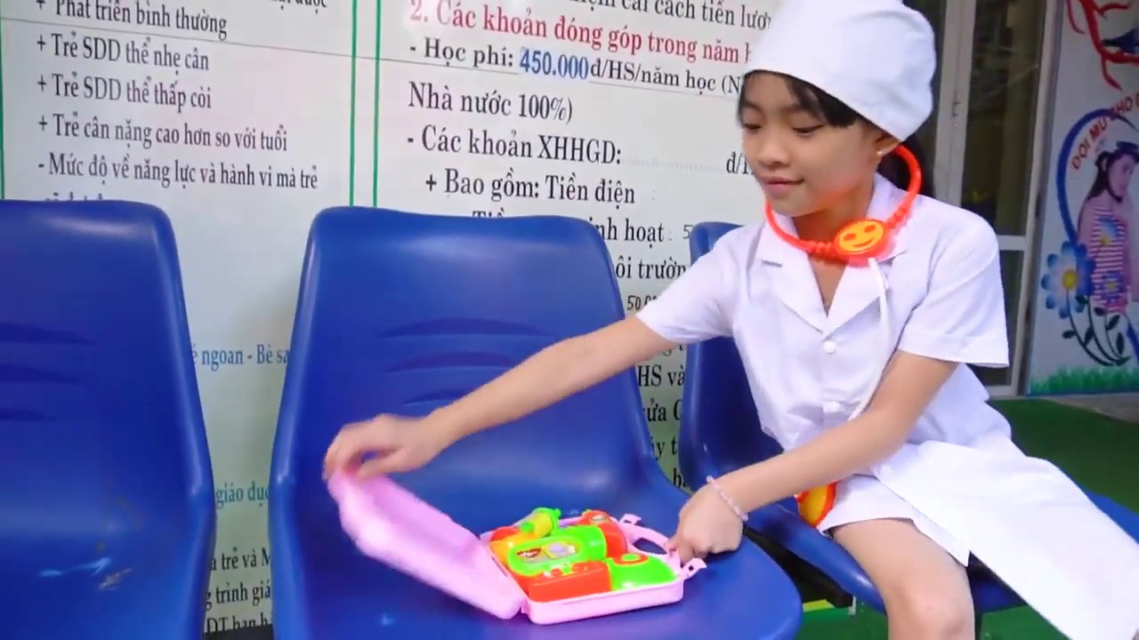 Indoor playground for kids pretend play . Funny Video for children ...