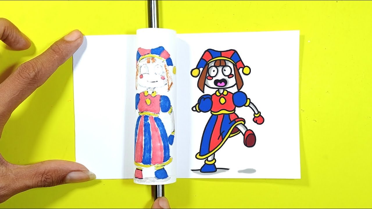 POMNI From THE AMAZING DIGITAL CIRCUS|| DIY PAPER CRAFTS & COOL ART ...