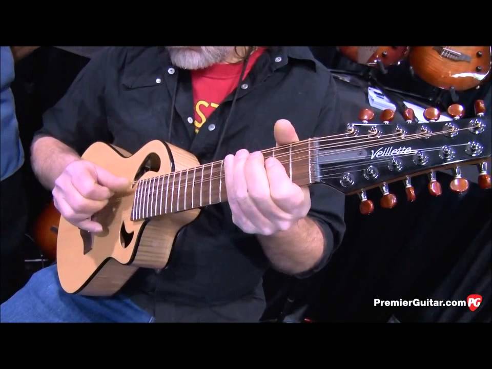Veillette Acoustic Merlin played by Jimmy Eppard - YouTube