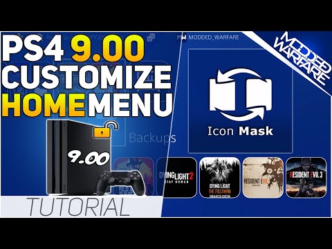 Bearbeiten des PS4-Home-Menüs mit benutzerdefinierten Symbolen und Musik am 9.00.