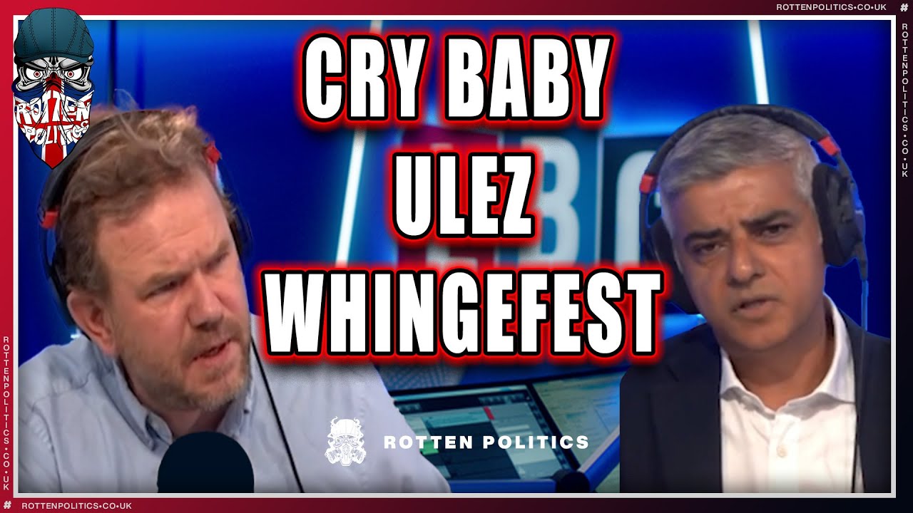 LBC's angry gerbil cries over ULEZ with khanage - YouTube