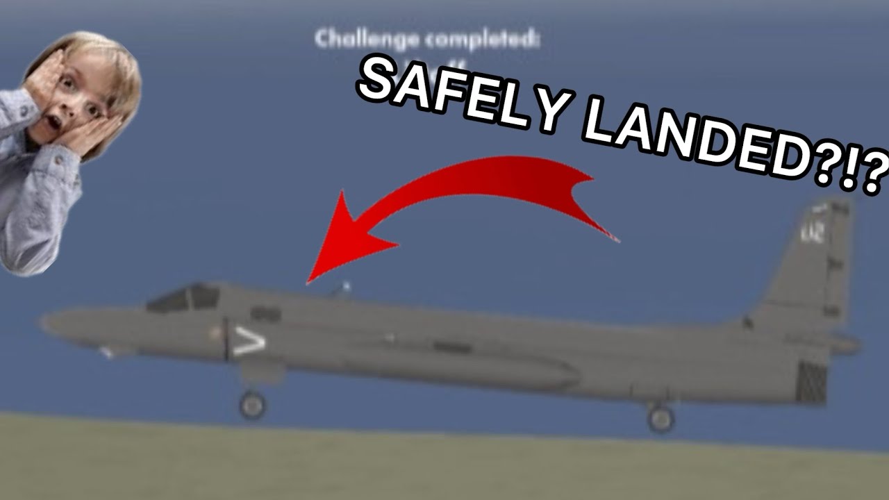 So i decided to test out the U2 Spy Plane on a 2d rocket game… - YouTube