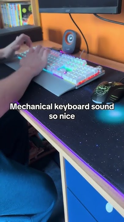 Mechanical keyboard sounds - YouTube