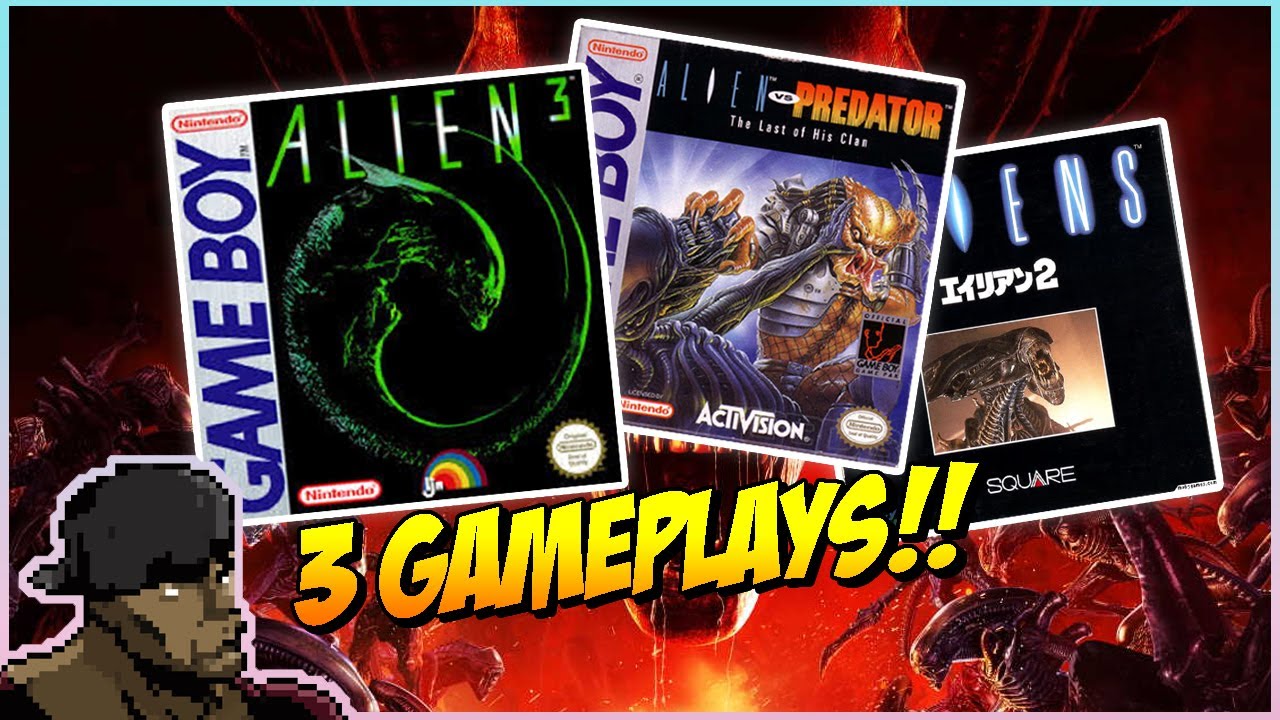 "HANDHELD ALIEN 3 GAMEPLAYS!!" - [Game Boy & Famicom] Gameplay - YouTube
