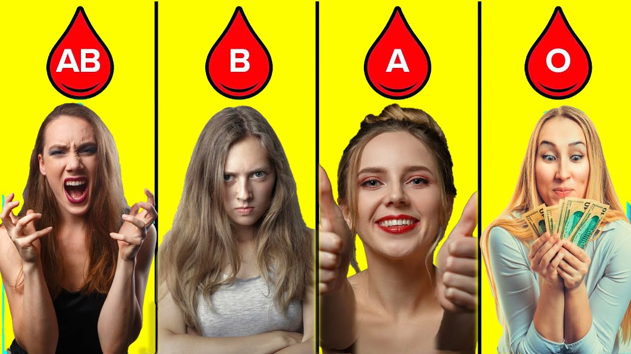 This Is What Your Blood-Type Says About Your Personality - YouTube