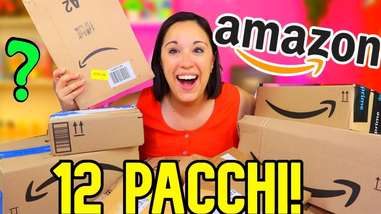 APRO 12 PACCHI da AMAZON ANCHE GIGANTI! - YouTube
