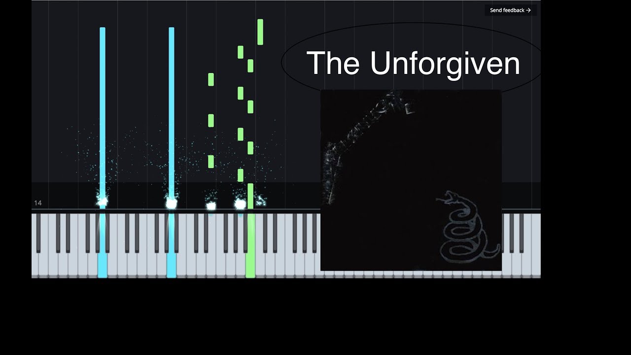 The Unforgiven - Metallica easy Piano Tutorial w/ sheet music ...