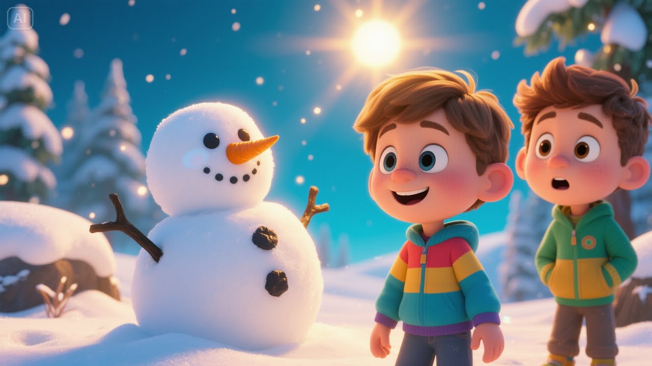Build a Snowman – Winter Song Remix | Popular Nursery Rhyme ...