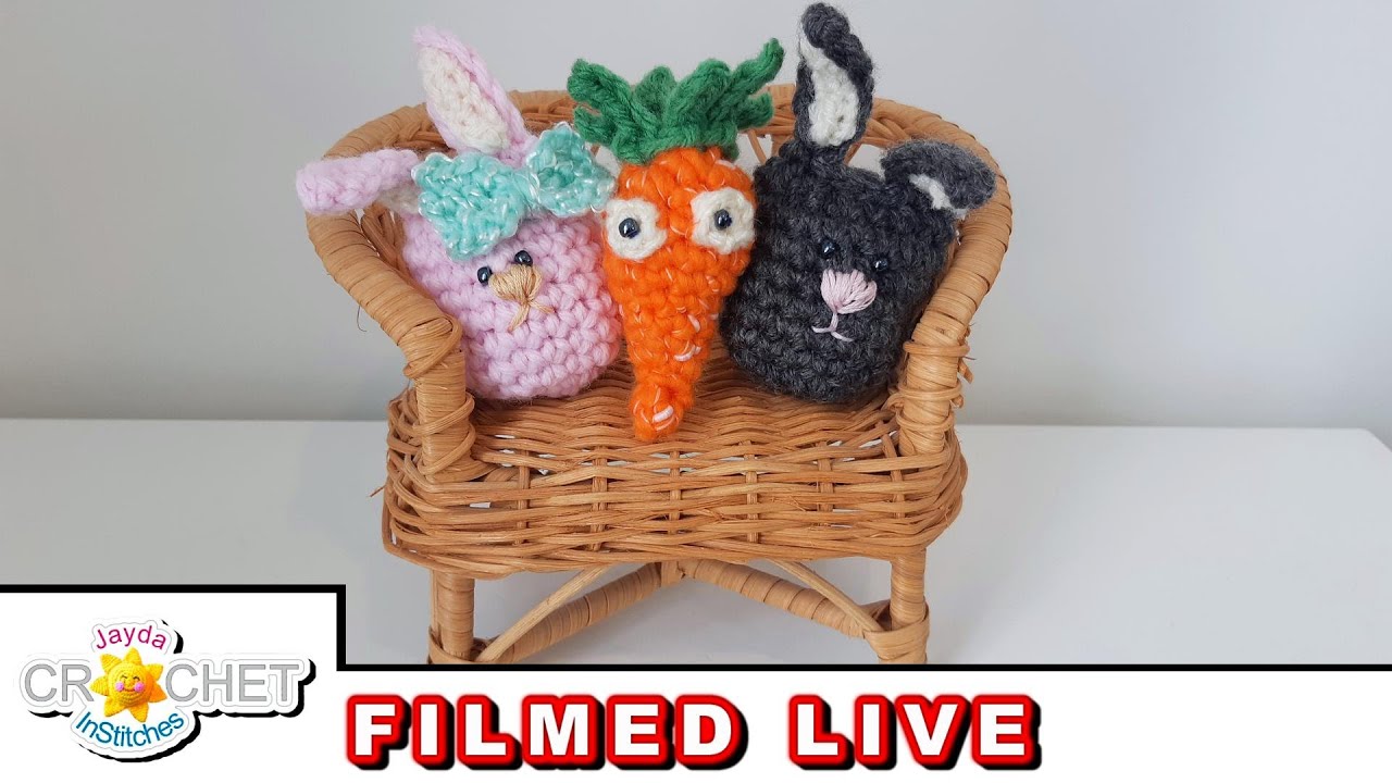 Chibi Chubby Tubby Bunny & Carrot Pal Amigurumi Crochet - March 24 ...
