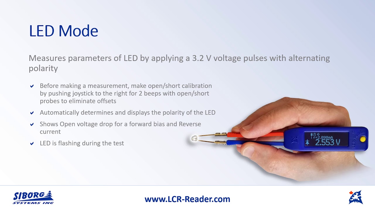 LCR Reader MPA Digital Multimeter Video Tutorial - YouTube