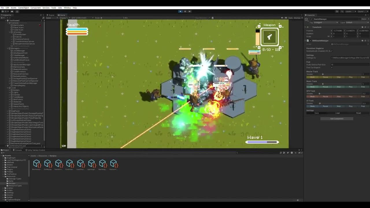 A Simple Tower Defense Game - YouTube