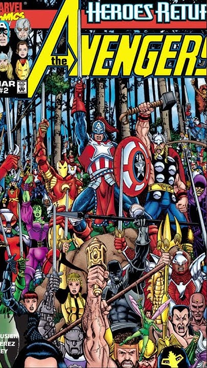 THE AVENGERS - MARVEL Comic Book Covers REVEAL - Issues 1, 2, 3, 4 & 5 - YouTube