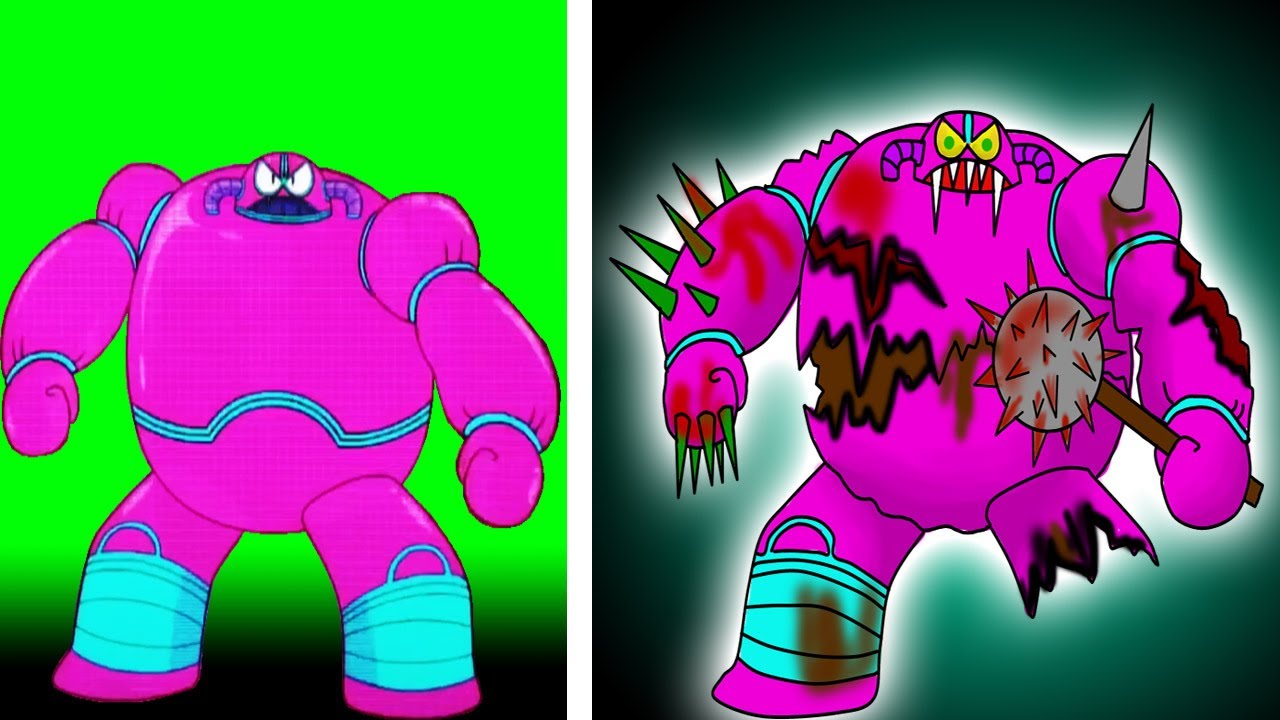 Teen Titans Go! BALLON MAN As Horror Version || SpeedColoring Art - YouTube