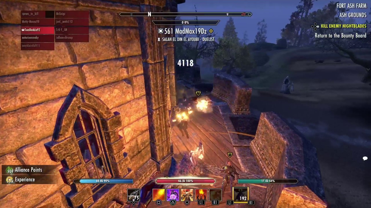 ESO Magicka DK Emperor PvP - YouTube