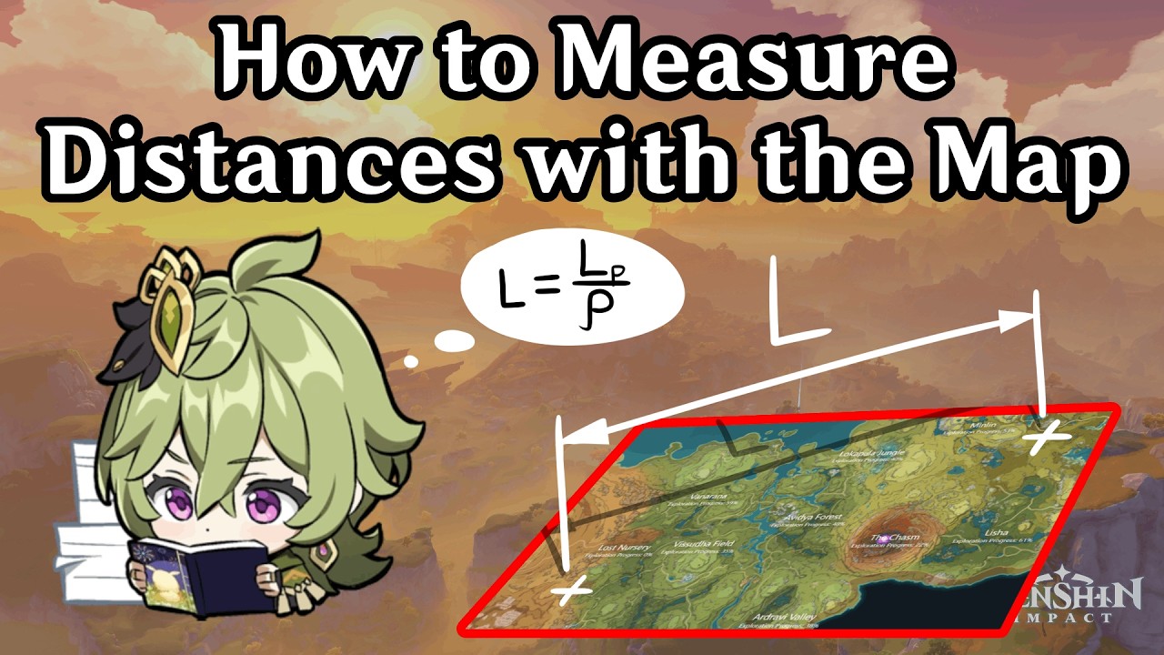 A High Accuracy Map Distance Measurement Method in Genshin Impact - YouTube