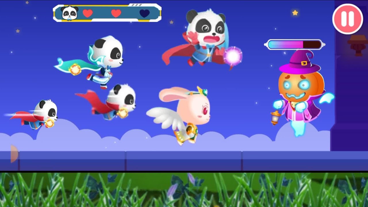 BabyBus Bahasa Indonesia | Super Hero Panda Melawan Raja Iblis | Kartun ...