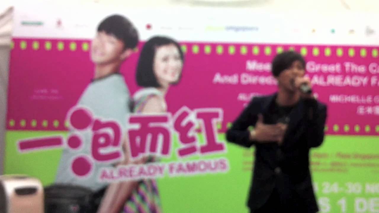 Alien Huang performs Already Famous Theme Song at Plaza Singapura - 23 ...