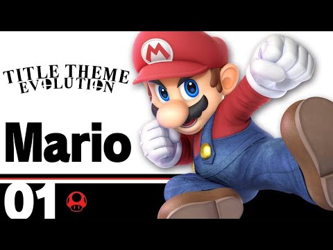 Evolution of Super Mario Title Screen Theme (Main Series) (#01 Mario ...