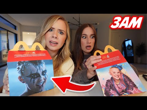 DO NOT ORDER A JOJO SIWA HAPPY MEAL AT 3 AM...