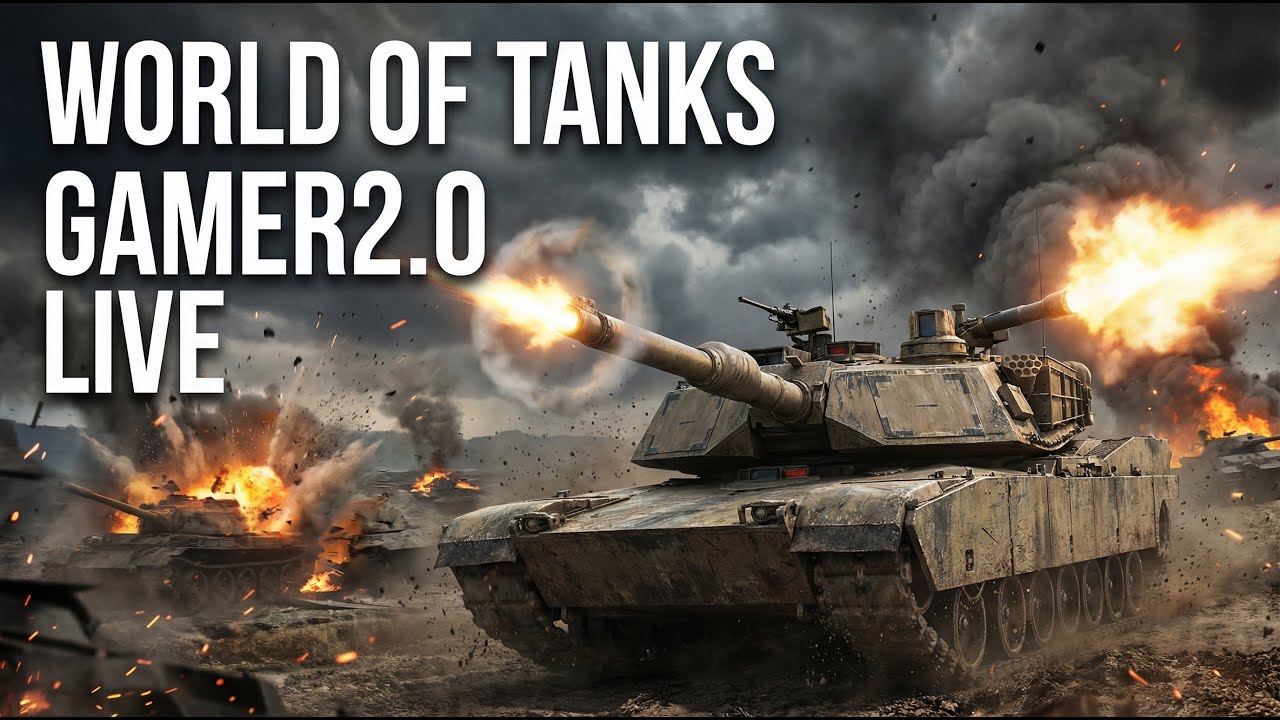 🔥 WORLD OF TANKS LIVE — Real Tank Battles | Gamer2.0 🔥 - YouTube