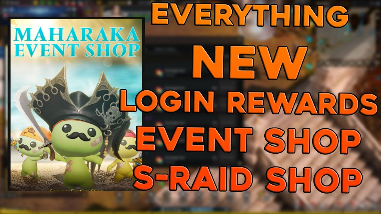 Maharaka Festival Guide/Event Shop (+new login track, summer skins ...