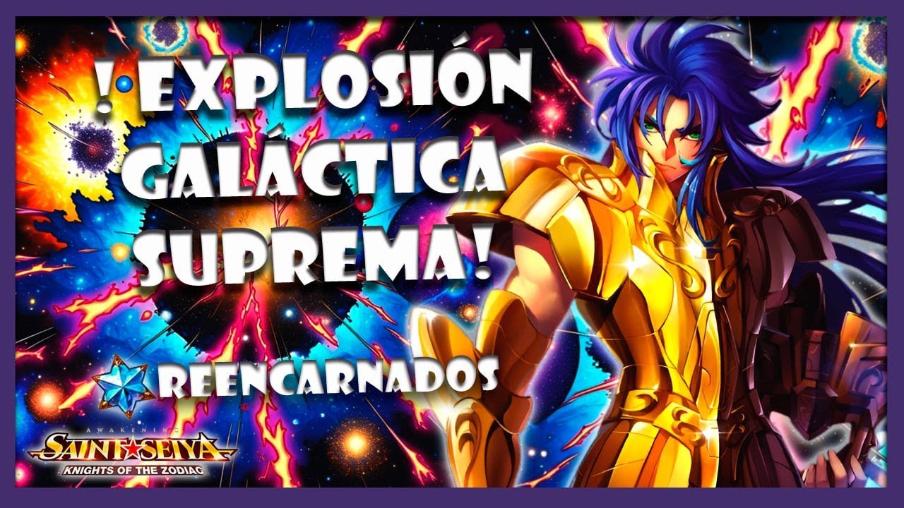 ¡Explosión Galáctica Suprema! Saga de Géminis full reencarnación 🎆🪐 ...