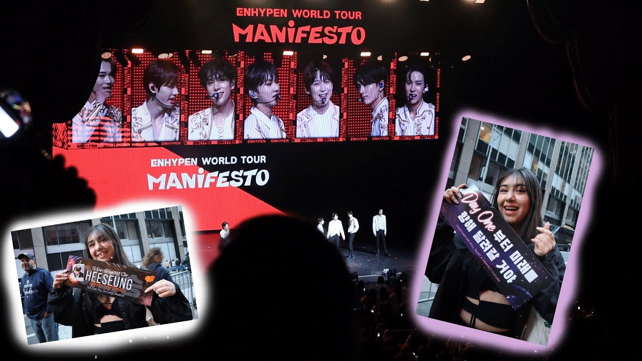 ENHYPEN MANIFESTO WORLD TOUR VLOG *LET'S GAUUR* - YouTube