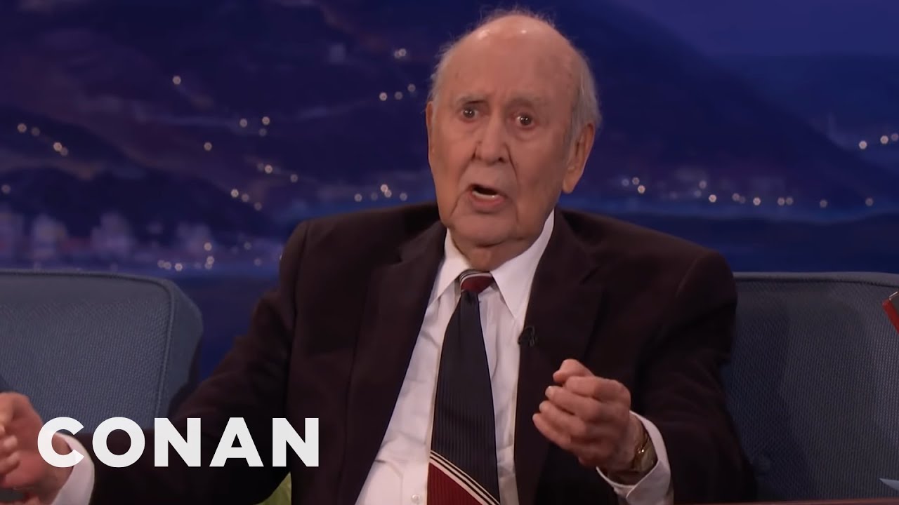 Carl Reiner Recites Queen Gertrude’s Monologue From "Hamlet" | CONAN on ...