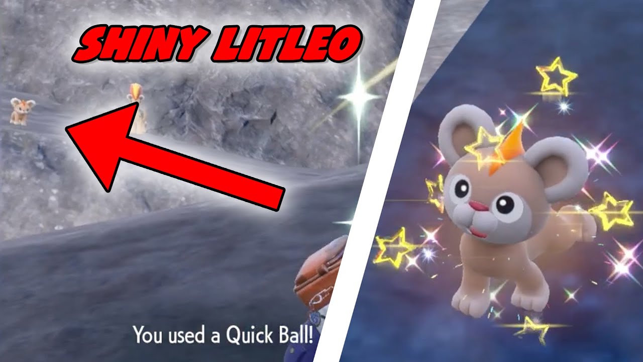 I Almost Missed THIS SHINY! | #667 Shiny Litleo - YouTube