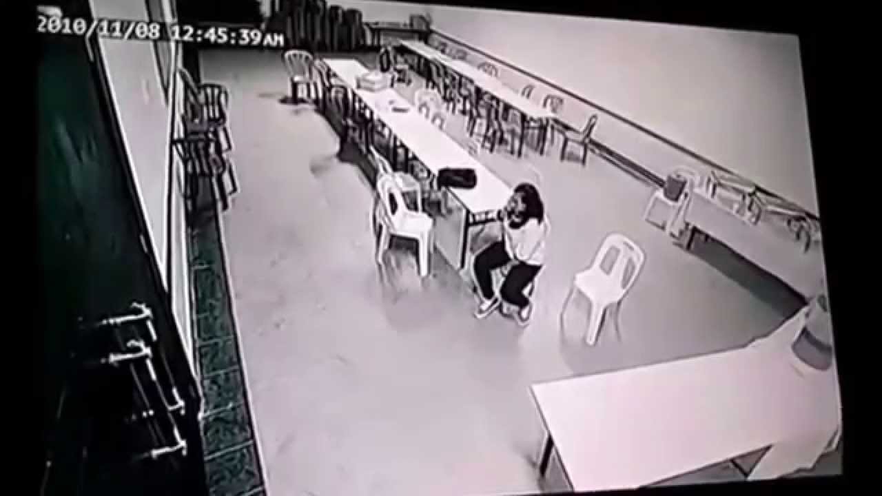 #7 Paranormal activity caught on security camera - YouTube
