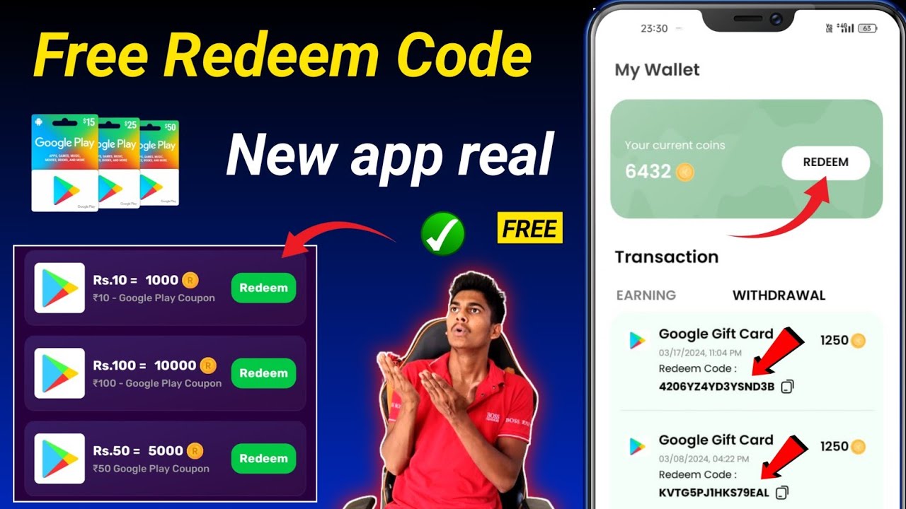 Free Redeem Code 💎 Free Fire Redeem Code Today 🔥😱 2000₹/- Free Redeem Code😎#freeredeemcode - YouTube