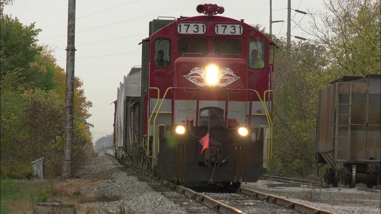 RJ Corman WL30 RJC 1731 St Marys Buckland Ohio - YouTube
