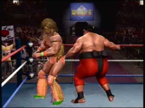 WWE Royal Rumble Yokozuna v Ultimate Warrior - YouTube