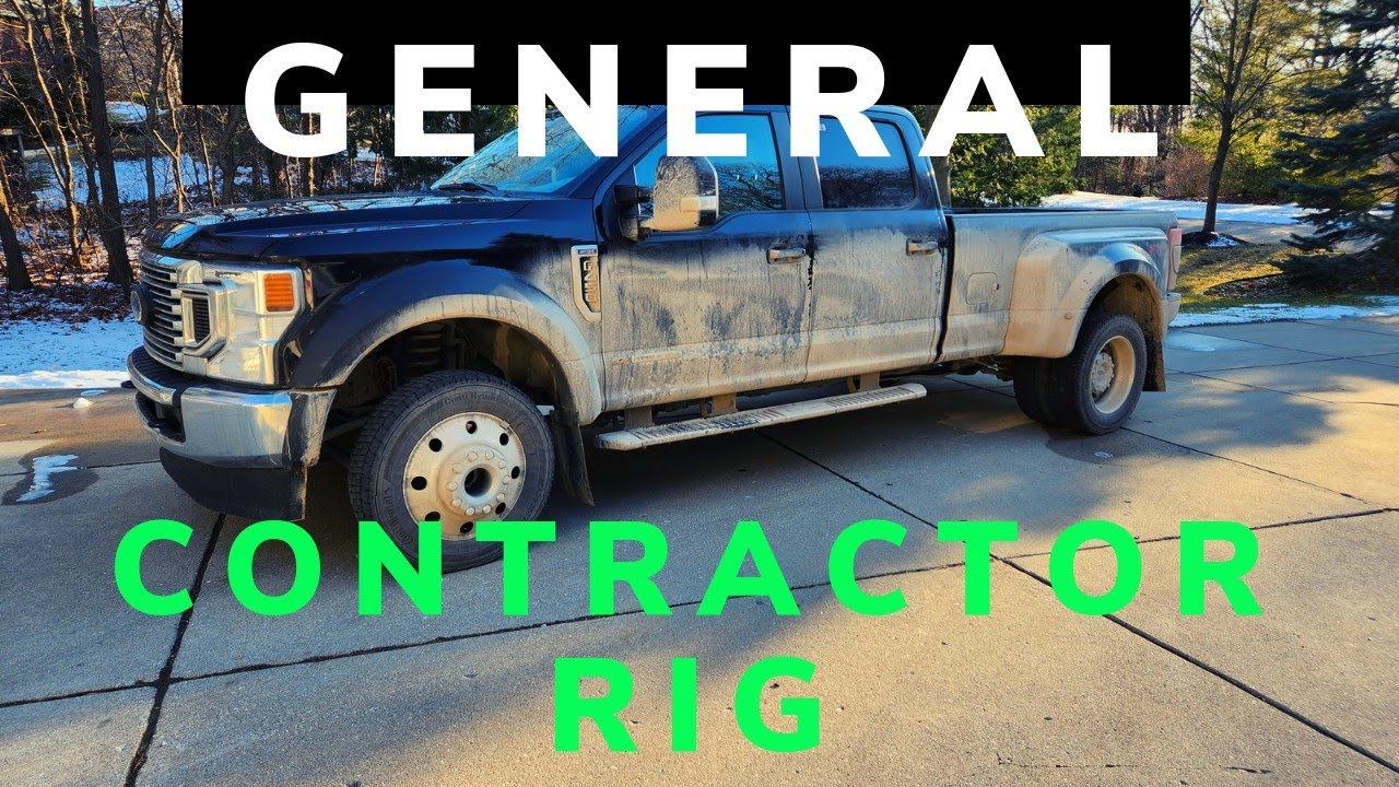 General Contracting Rig! How I set up my truck for business. - YouTube