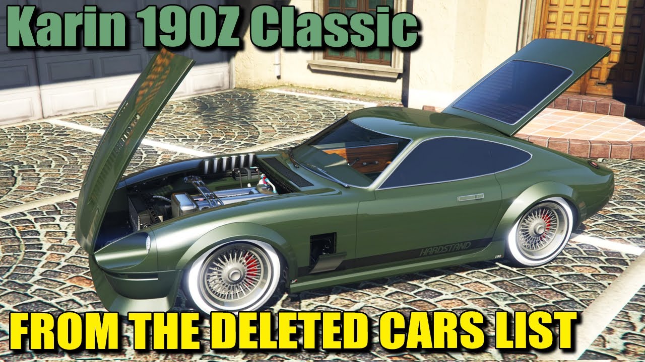 Karin 190Z Classic - MOST UNIQUE Classic Car for your Collection | GTA ...
