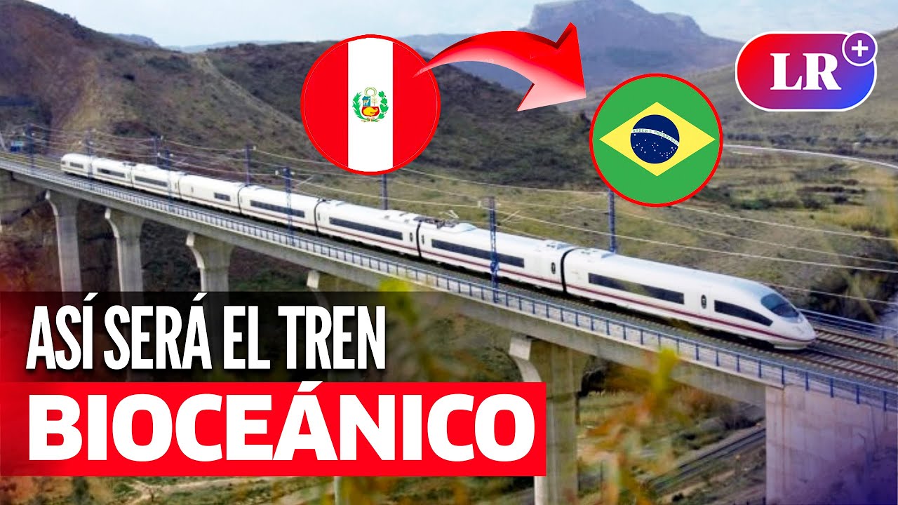 El nuevo TREN BIOCEÁNICO peruano conectará el MEGAPUERTO DE CHANCAY con ...