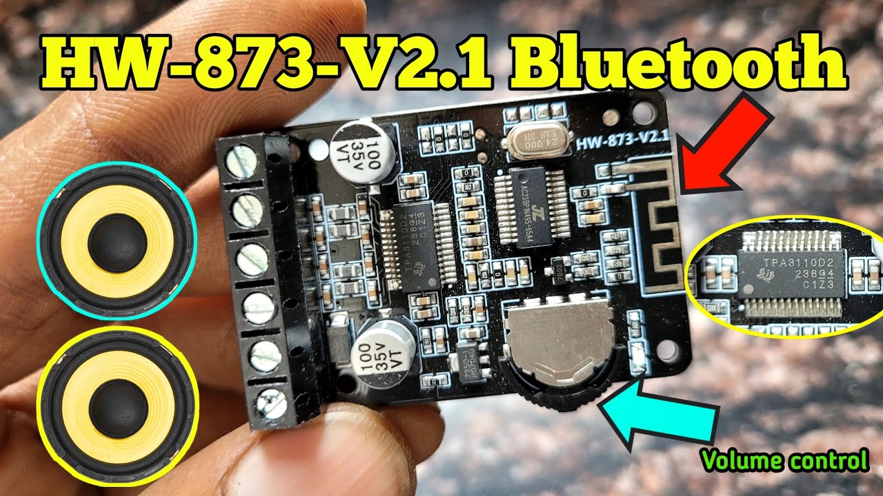 TPA3110D2 Power full Amplifier Board class D || Electronics Verma - YouTube