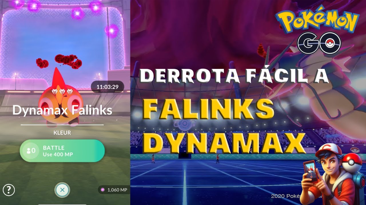 GUÍA DEFINITIVA: VENCE A FALINKS DYNAMAX FÁCILMENTE | POKÉMON GO - YouTube