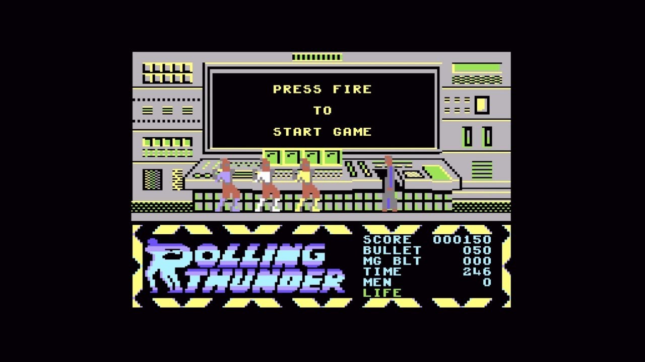 Rolling Thunder C64 - YouTube