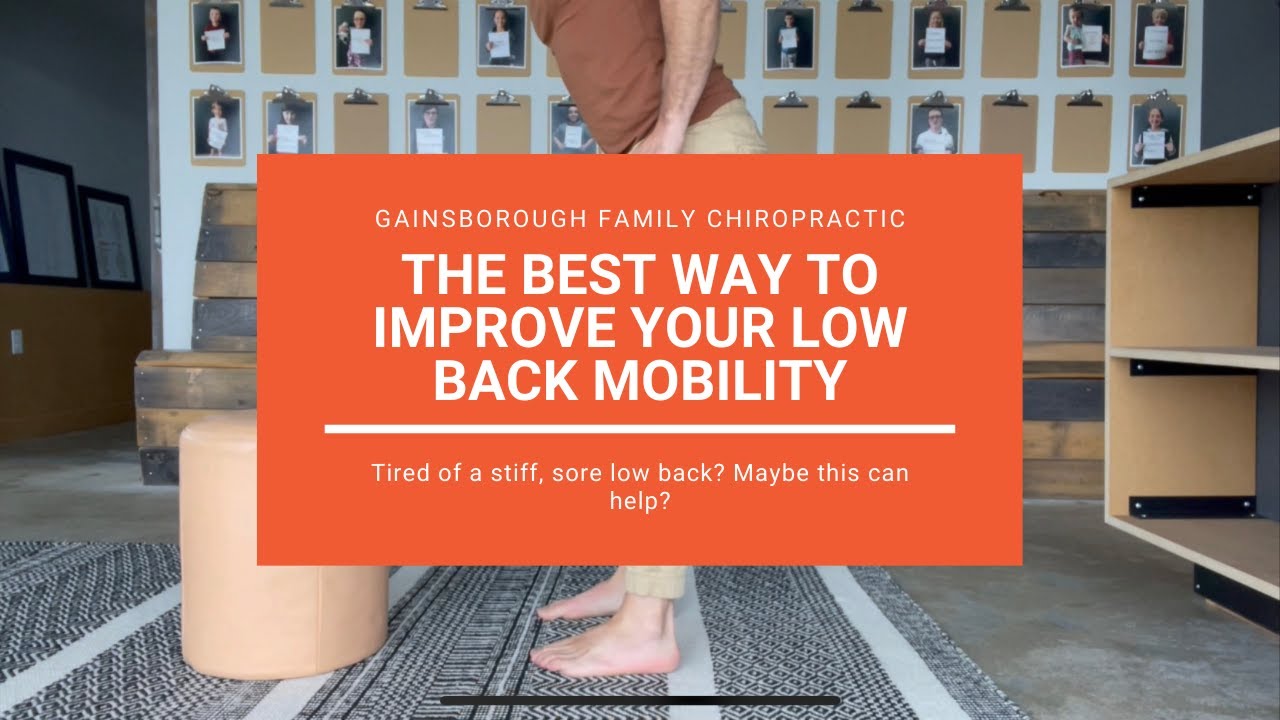 Best Way To Improve Your Low Back Mobility - YouTube