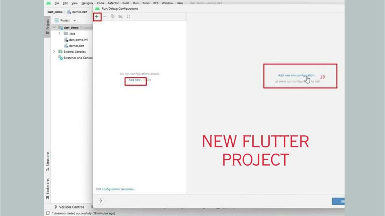 How to Configure a New Flutter Project Step by Step Guide - YouTube