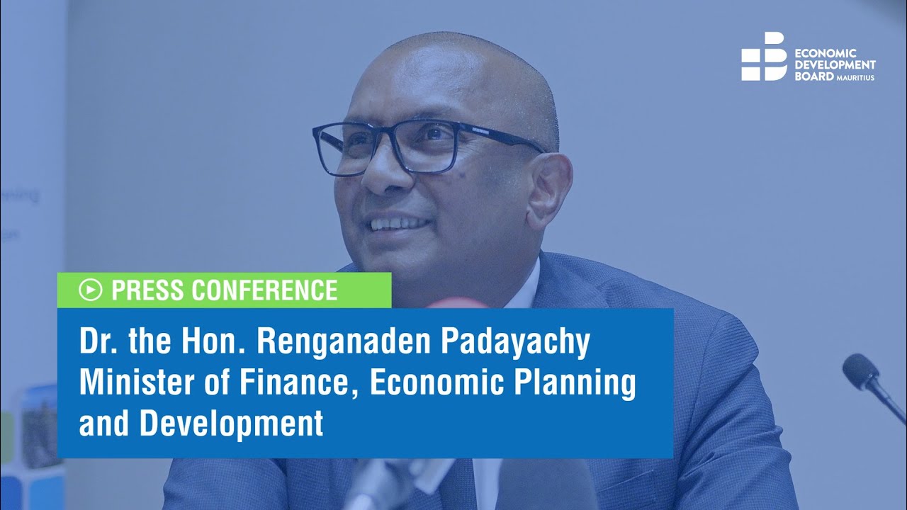 Dr. the Hon. Renganaden Padayachy, Minister of Finance, Economic ...