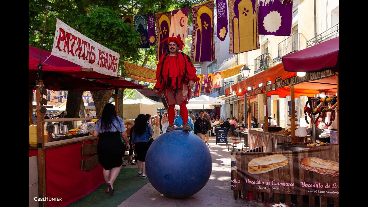 Del metro al medievo: Vicálvaro celebra su Mercado Medieval. - YouTube